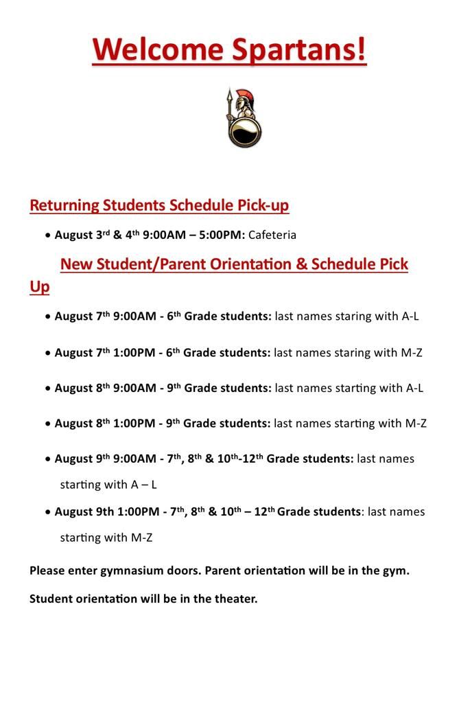 News | Welcome Spartans!